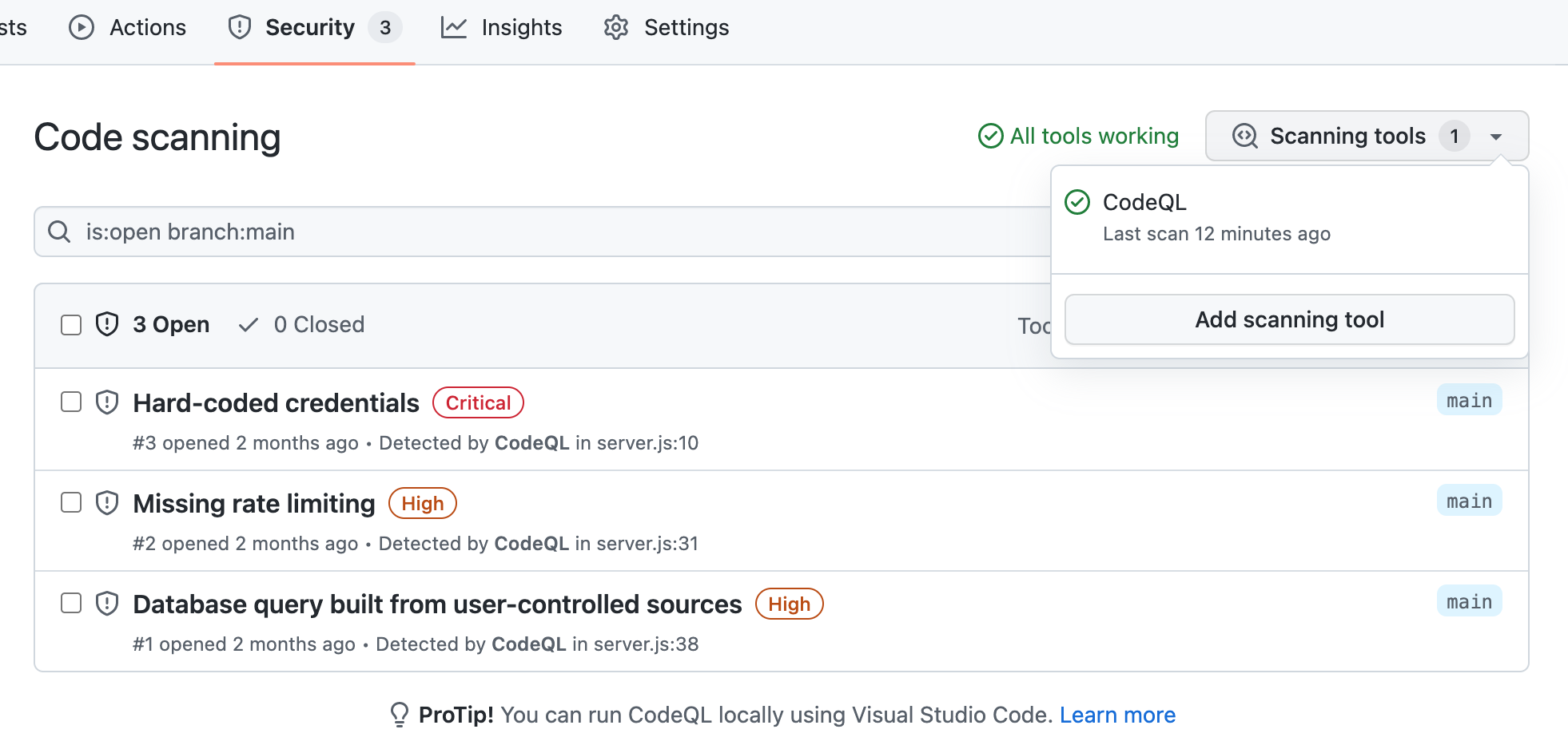 Code Scanning A Github Repo Using Azure Pipelines